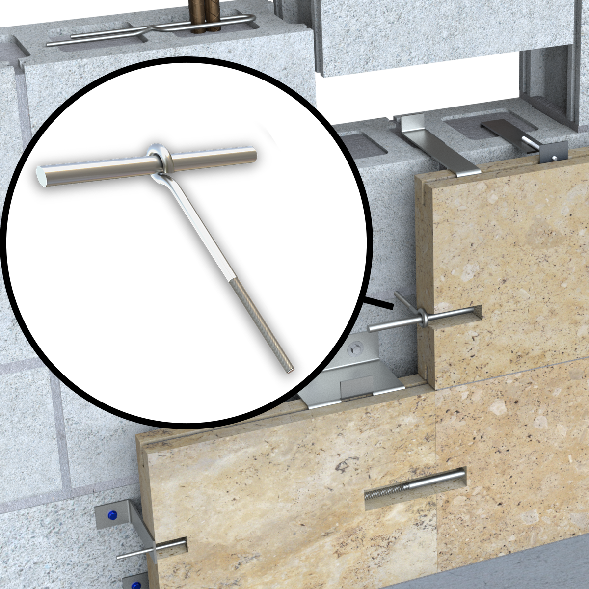 Dowel (155) | Masonry Connector
